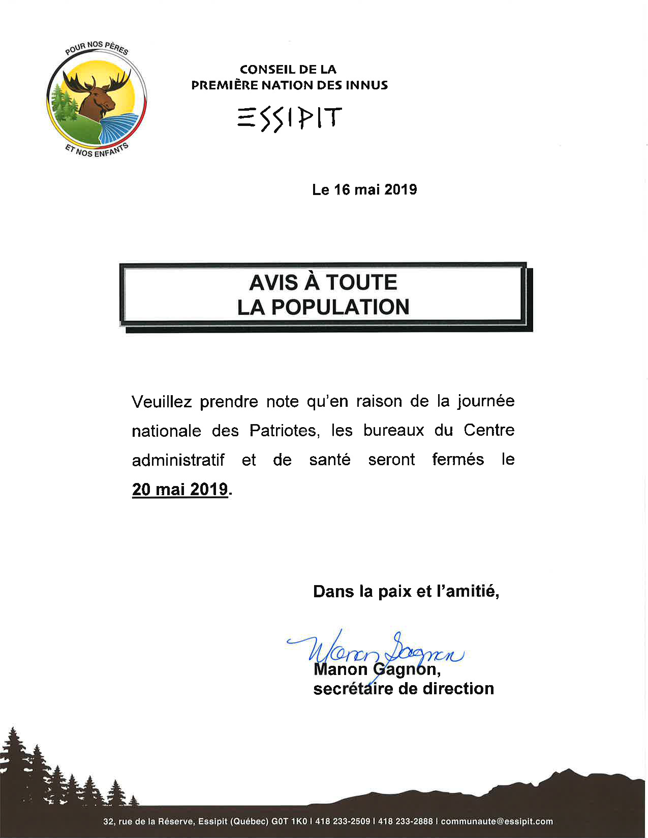 Conseil de la Première Nation des Innus Essipit